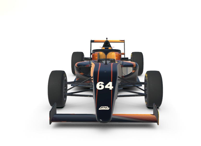 Formula IR04 Dark Orange Livery by Guy Robertson - Trading Paints