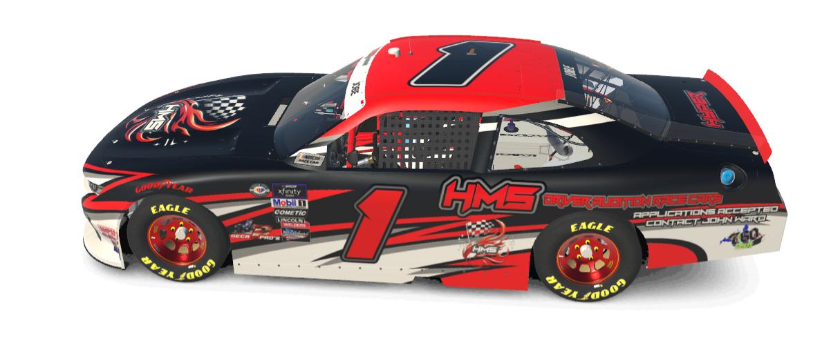 NEW DRIVERS RED XFINITY CHEVY by Heath Jobe - Trading Paints