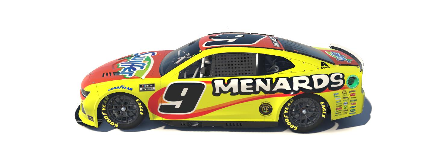 Jr. Motorsports - Menards/Swiffer - #9 by Eric Wolfe - Trading Paints