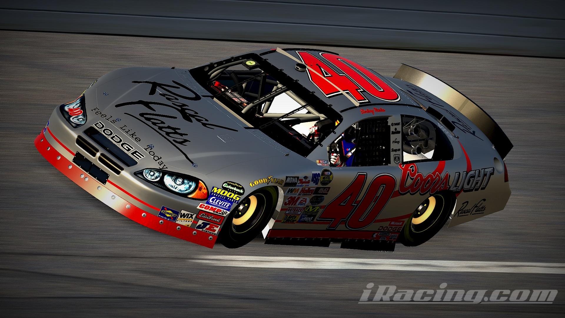 #40 Sterling Marlin 2004 Rascal Flats Coors Light Dodge by Christian ...