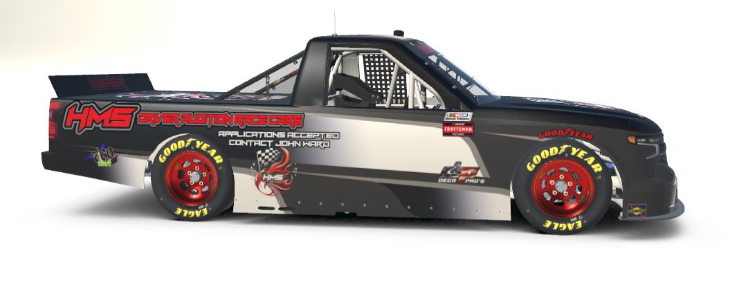 NEW DRIVER HYPER RED CHEVY TRUCK by Heath Jobe - Trading Paints