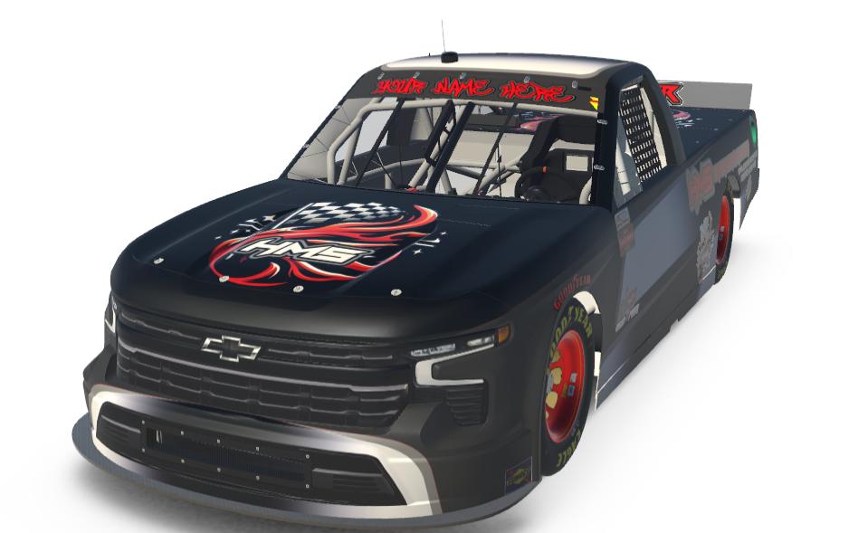 NEW DRIVER HYPER RED CHEVY TRUCK by Heath Jobe - Trading Paints