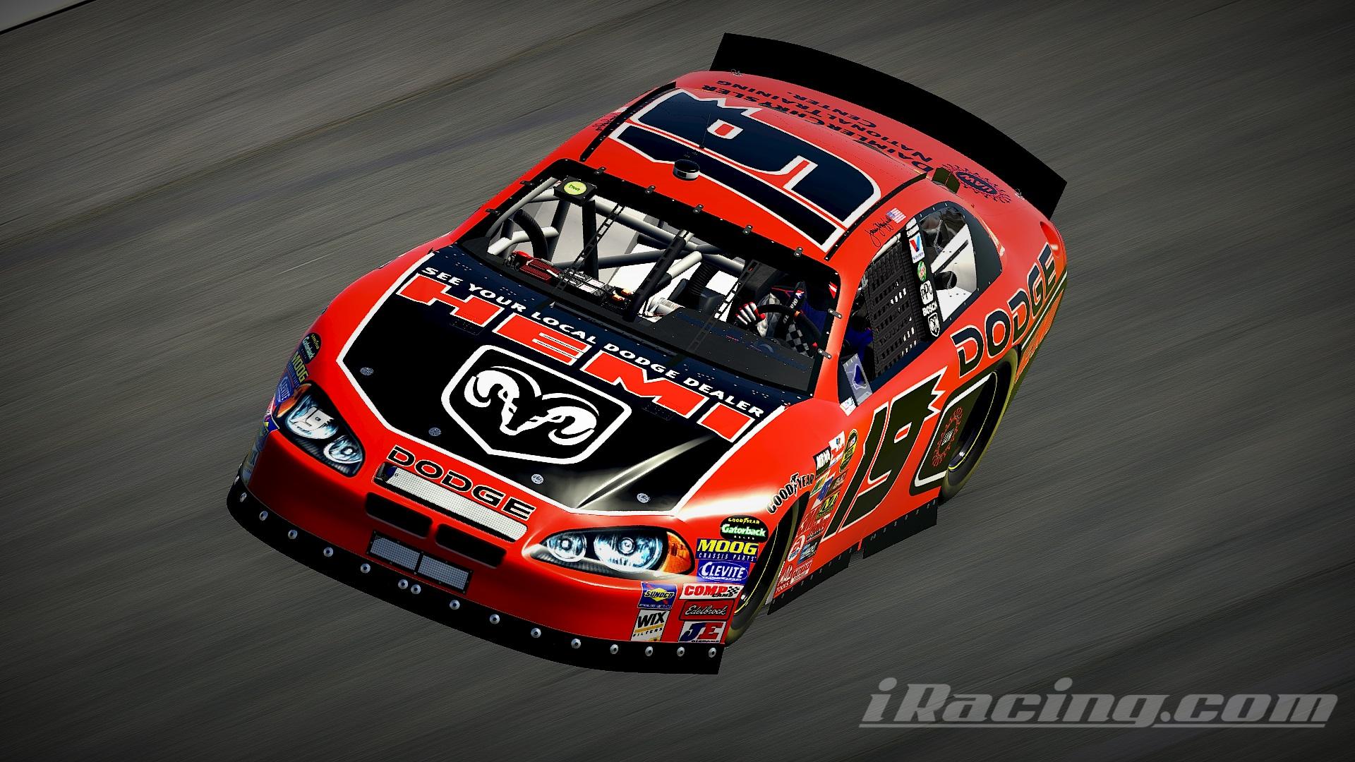 #19 Jeremy Mayfield 2004 HEMI Dodge Dealers Dodge Sim Stamped Number by ...