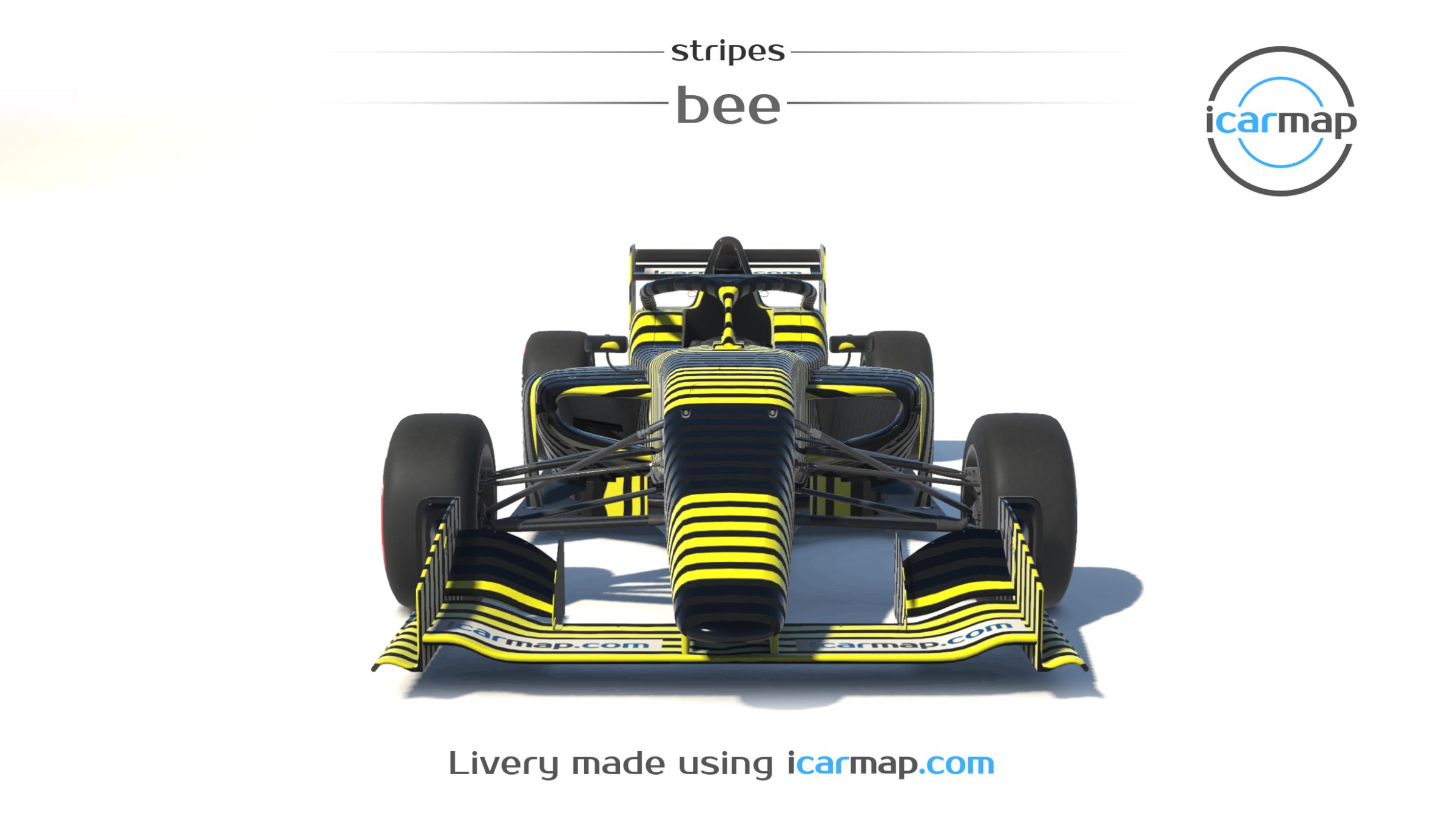 Stripes - Bee (Super Formula Lights) by Will M. - Trading Paints