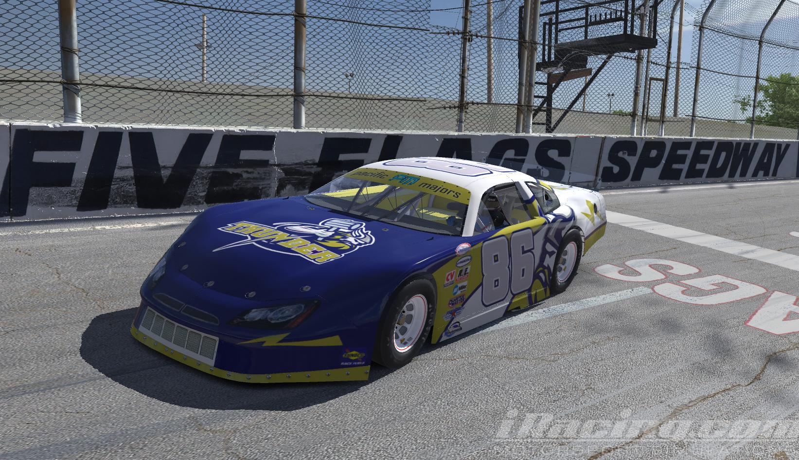 Thunder Road SLM Blue by Mike Ouellette - Trading Paints