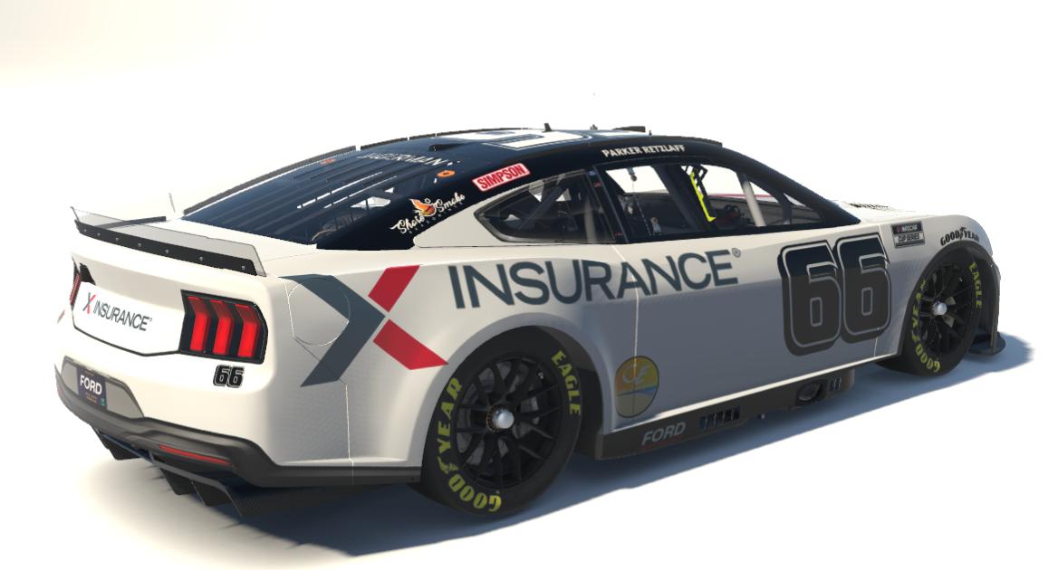 #66 X Insurance Parker Retzla by Jack J. - Trading Paints