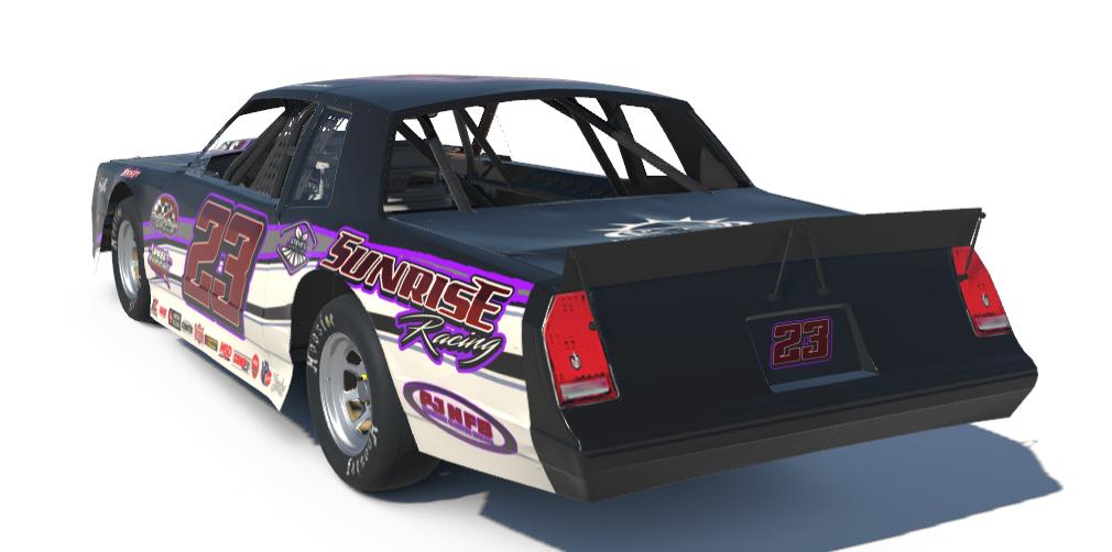 Jacob Stefanski BLK WHT RED PRP Casino by Wade B. - Trading Paints