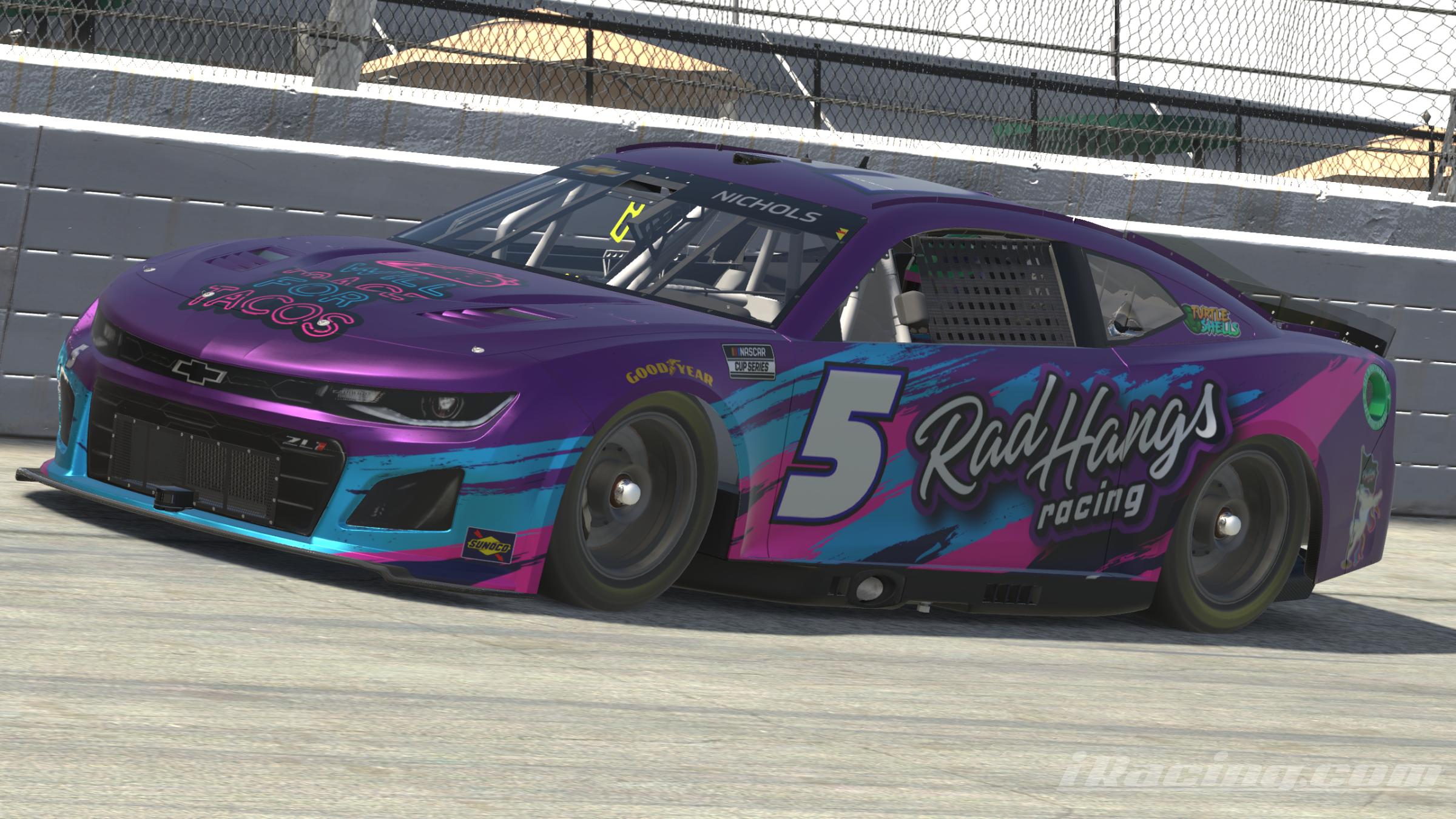 Rad Hangs Racing by Jon D Nichols - Trading Paints