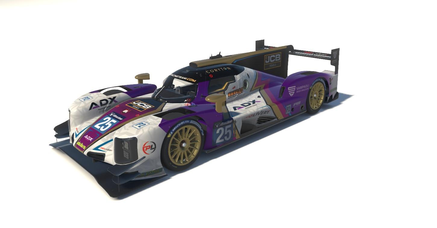 Dallara P217 ADX Racing eSports by Stefano Deleonardis - Trading Paints