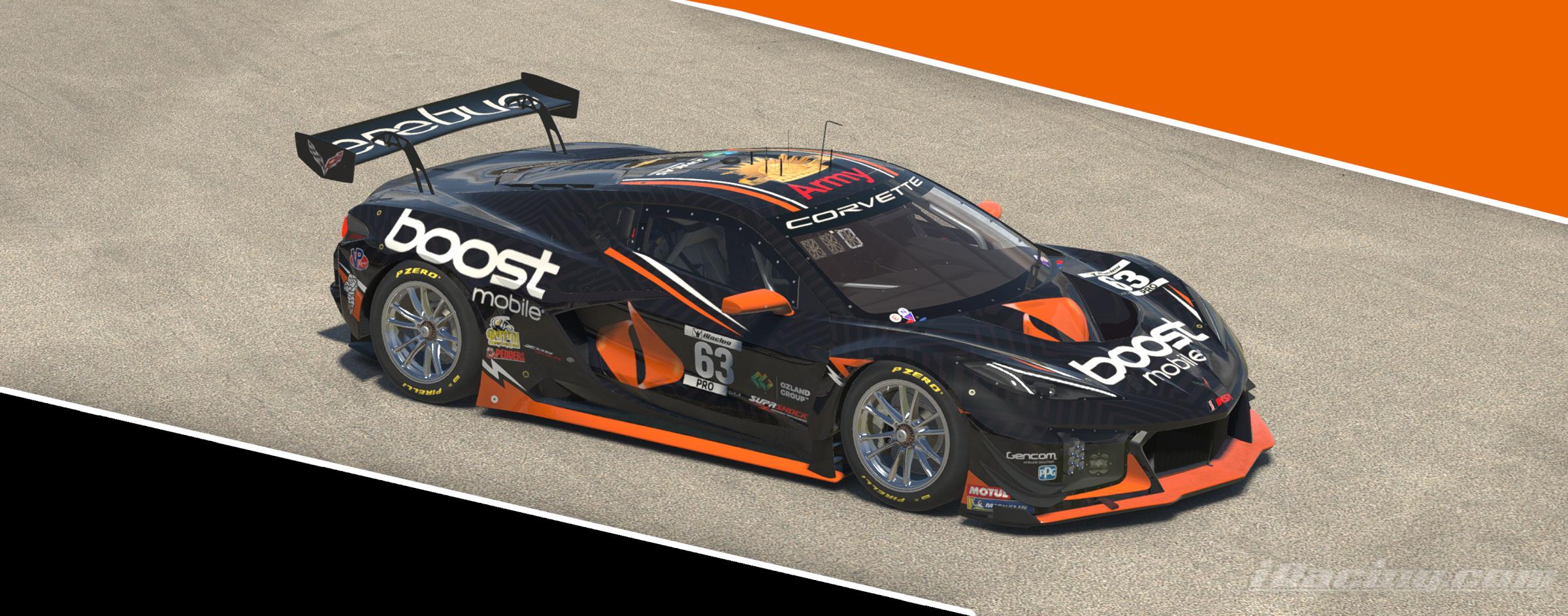 Boost Mobile - Corvette by John Rubino - Trading Paints
