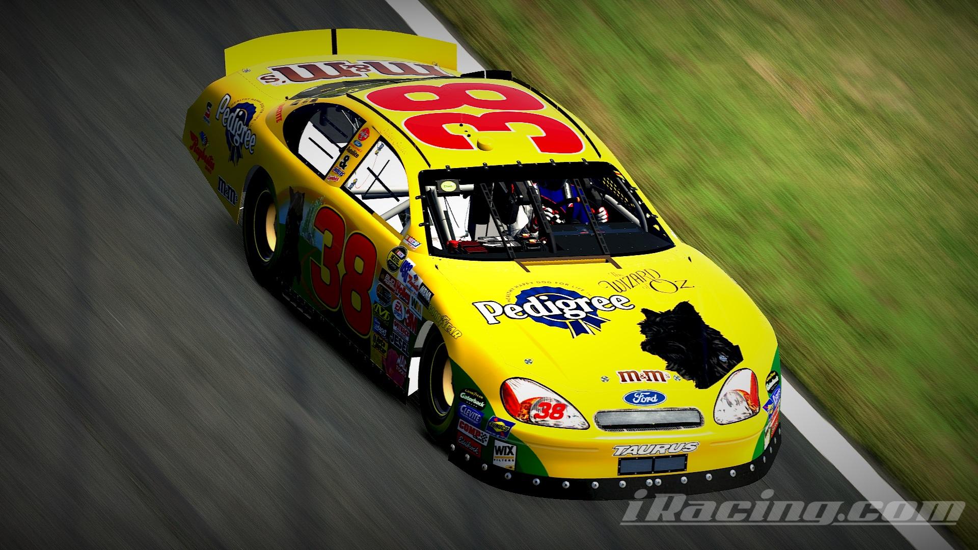 #38 Elliott Sadler 2004 Wizard of Oz Pedigree Ford Taurus Sim Stamped ...