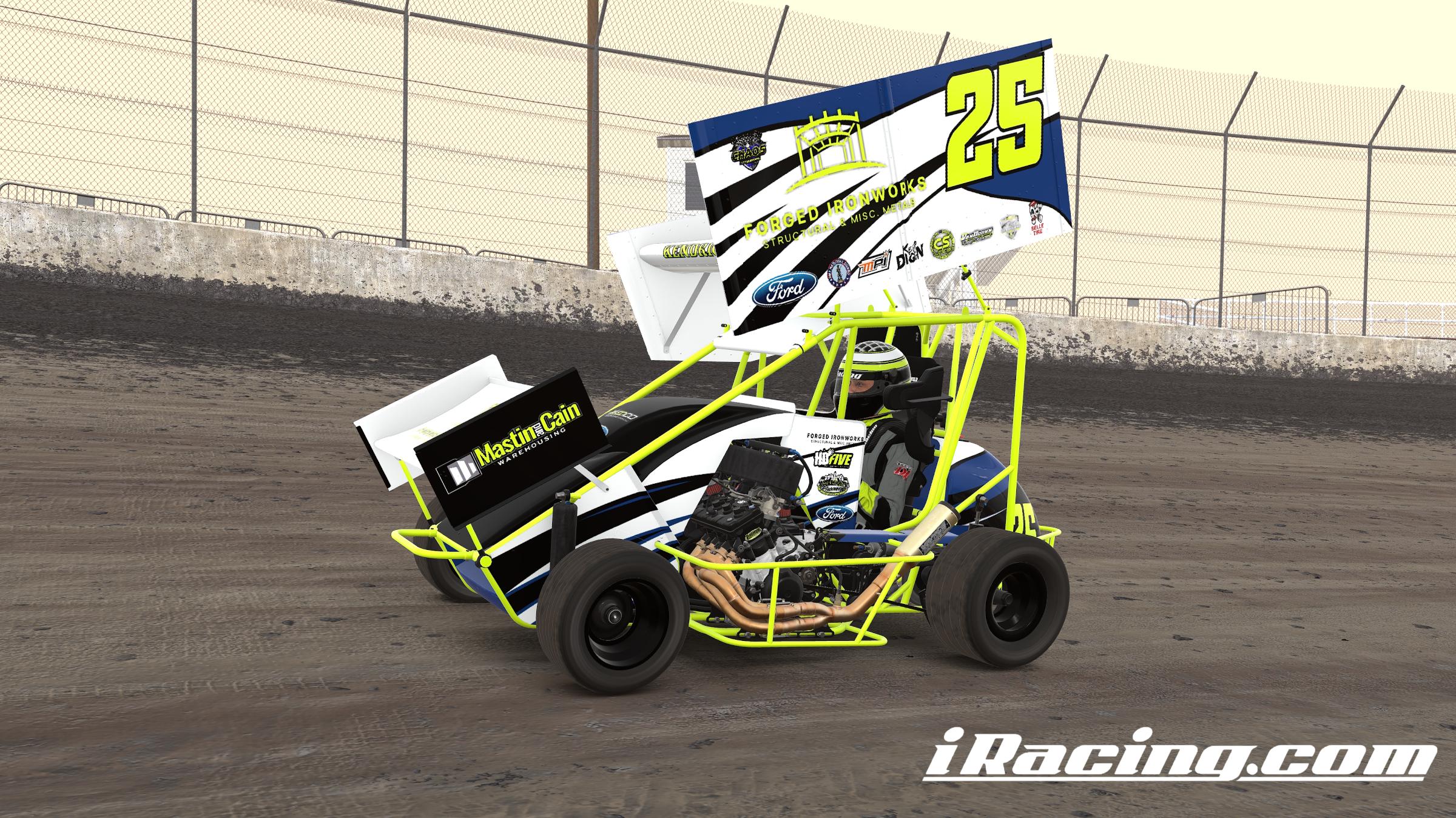 Forged Ironworks Winged Micro Sprint Snowy Indy Edition Sim Stamp by ...