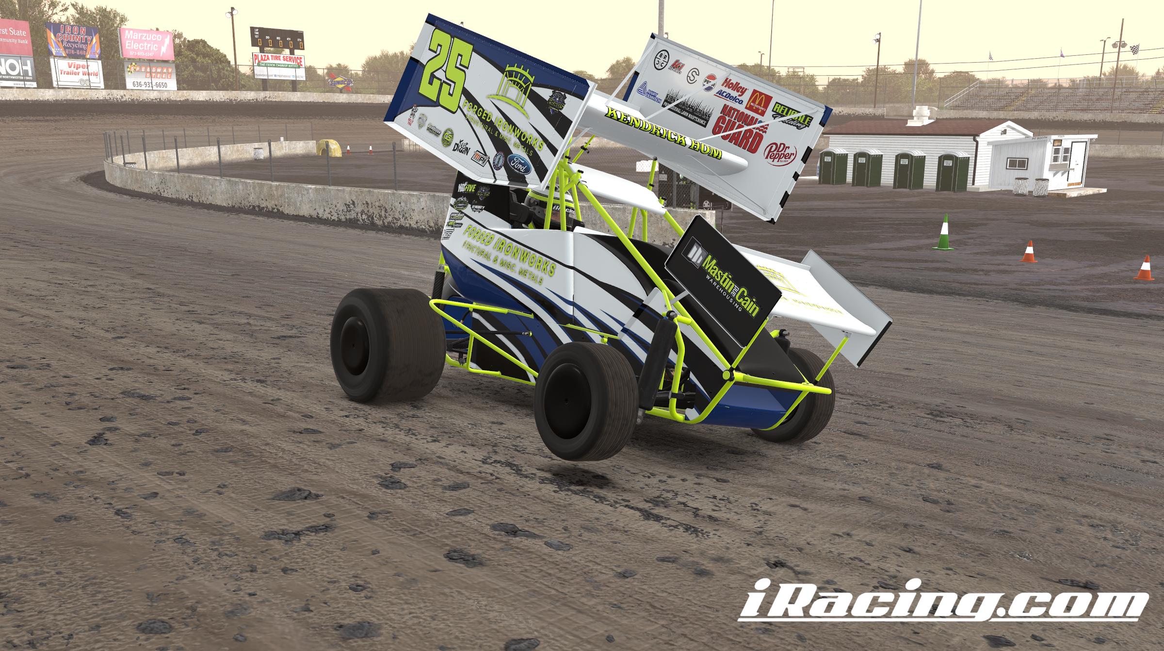 Forged Ironworks Winged Micro Sprint Snowy Indy Edition Sim Stamp by ...