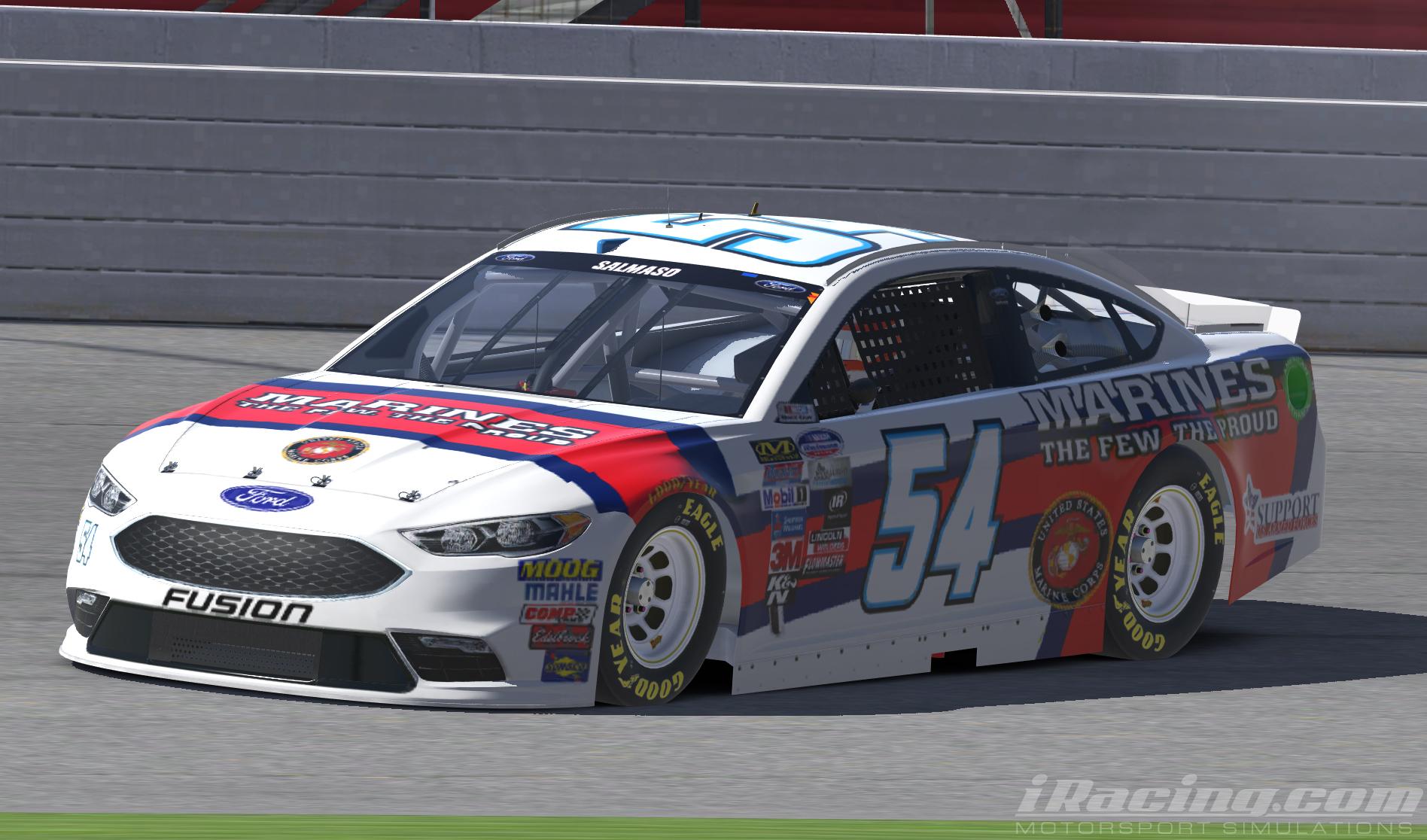 2017 Marines Ford Fusion by Luis Salmaso - Trading Paints