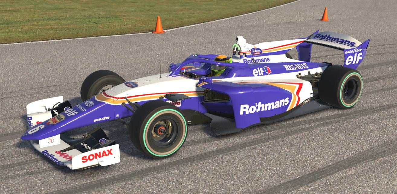 1996 Williams FW18 Jacques Villeneuve by Matthew Ponto - Trading Paints