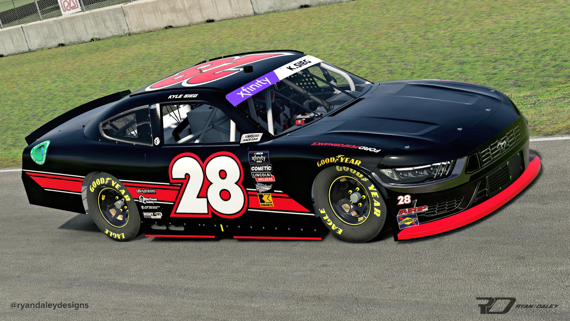 Official 2024 #28 Kyle Sieg RSS Racing No Numbers - Variant 3 by Ryan ...