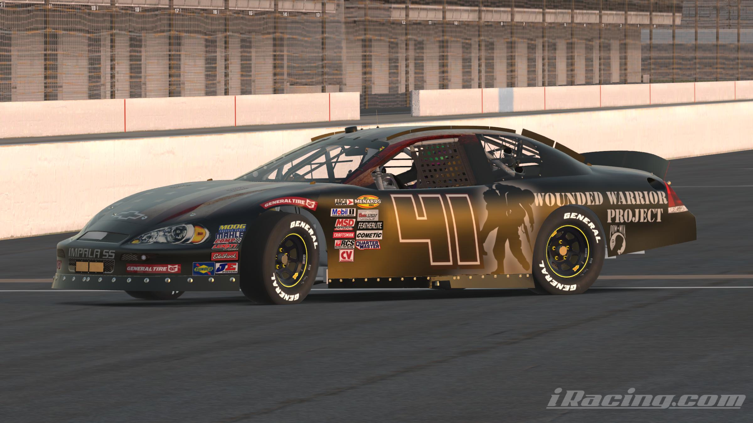 Wounded Warrior Project ARCA Chevy by Jon D Nichols - Trading Paints