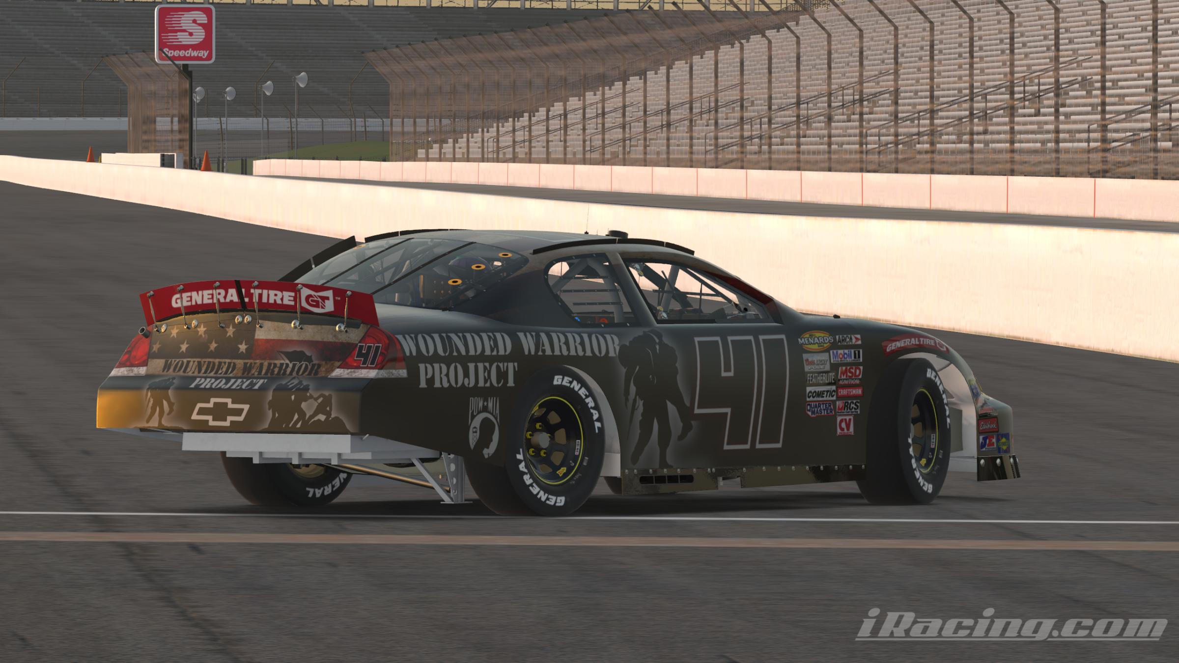 Wounded Warrior Project ARCA Chevy by Jon D Nichols - Trading Paints