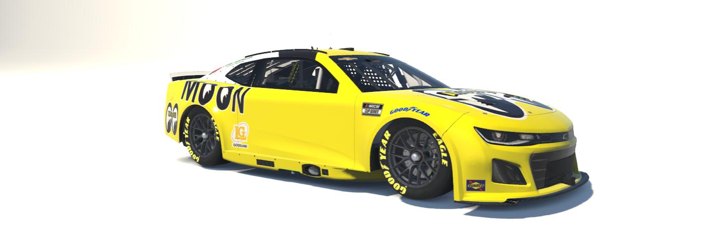 Joey Gase Motorsports - Mooneyes (sim stamped) by Eric Wolfe - Trading ...