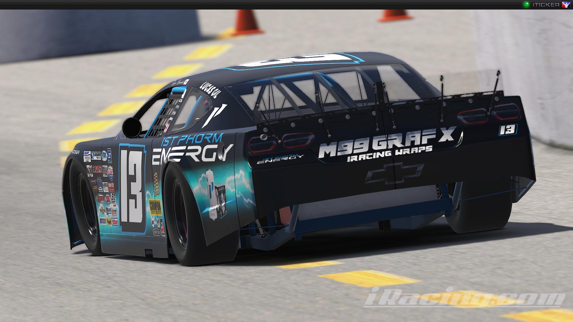 Tyler Barnett 1st Phorm Sim Stamped by Logan Monteith - Trading Paints