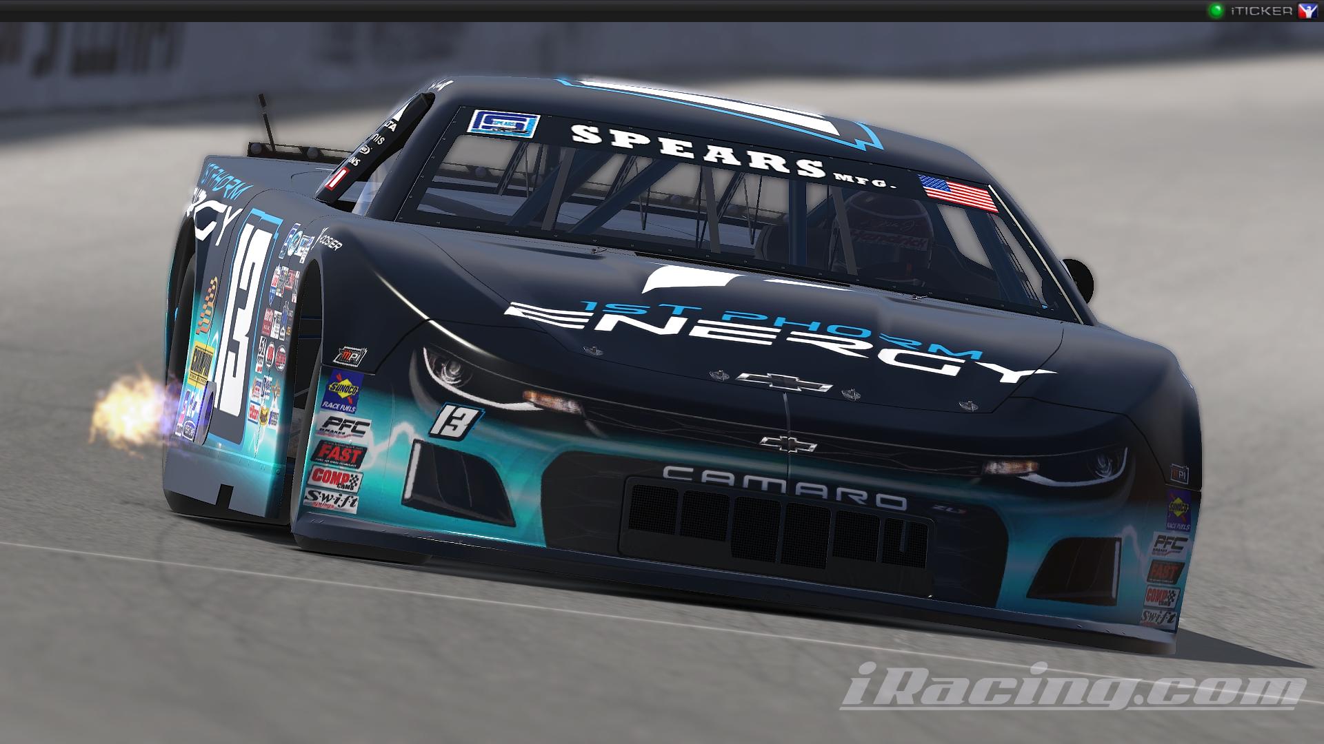 Tyler Barnett 1st Phorm Sim Stamped by Logan Monteith - Trading Paints