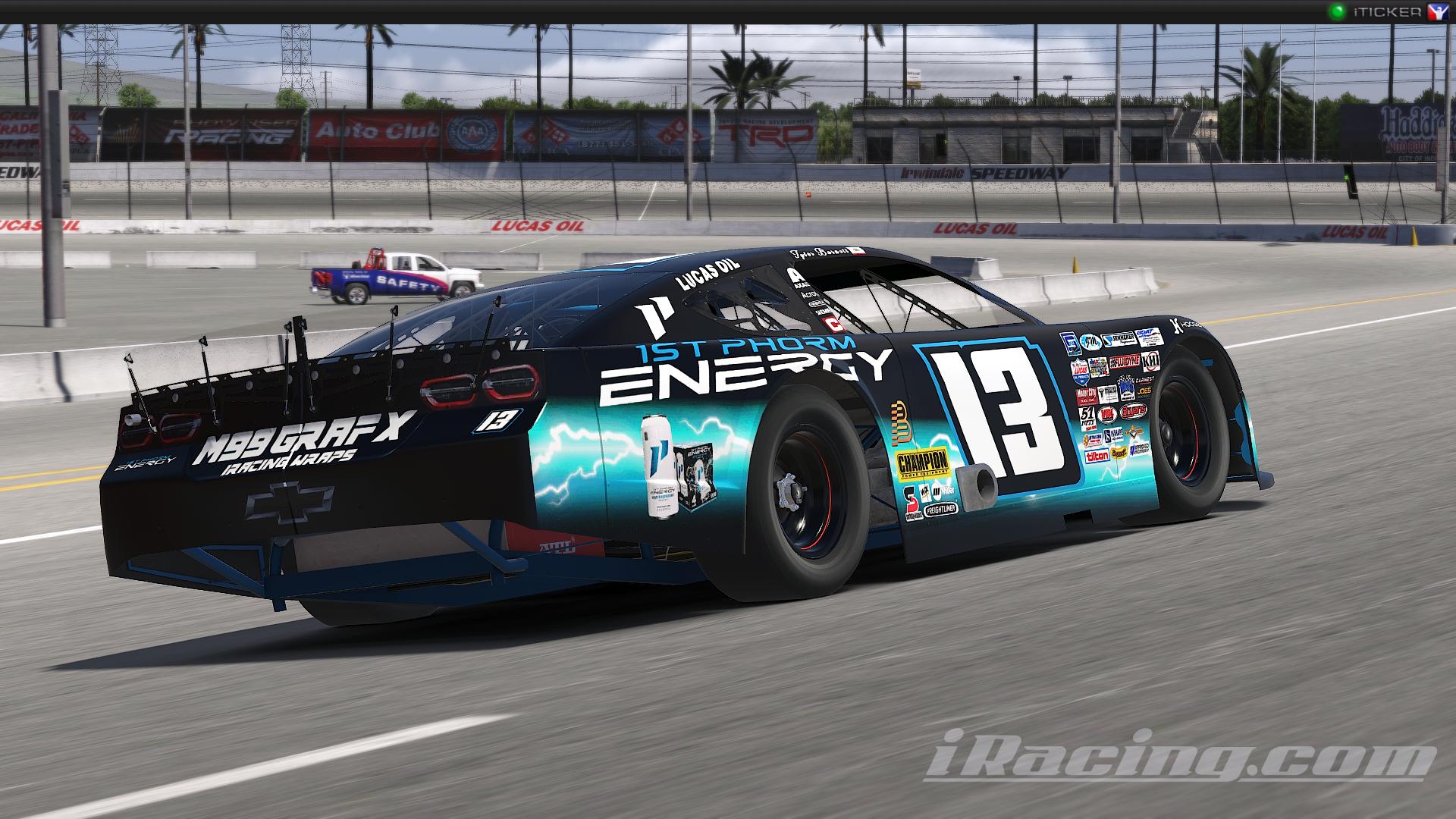 Tyler Barnett 1st Phorm Custom Number by Logan Monteith - Trading Paints