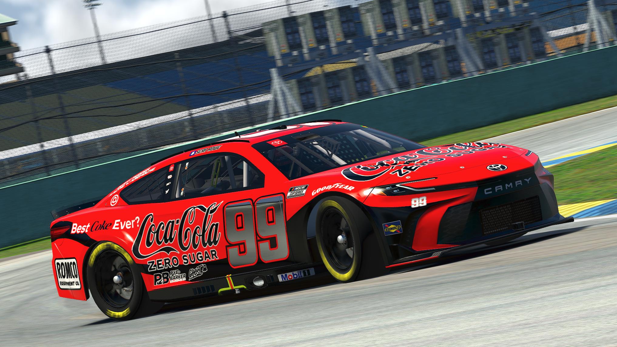 Sean Rowe Coca Cola Zero Sugar 99 by Sean Rowe - Trading Paints
