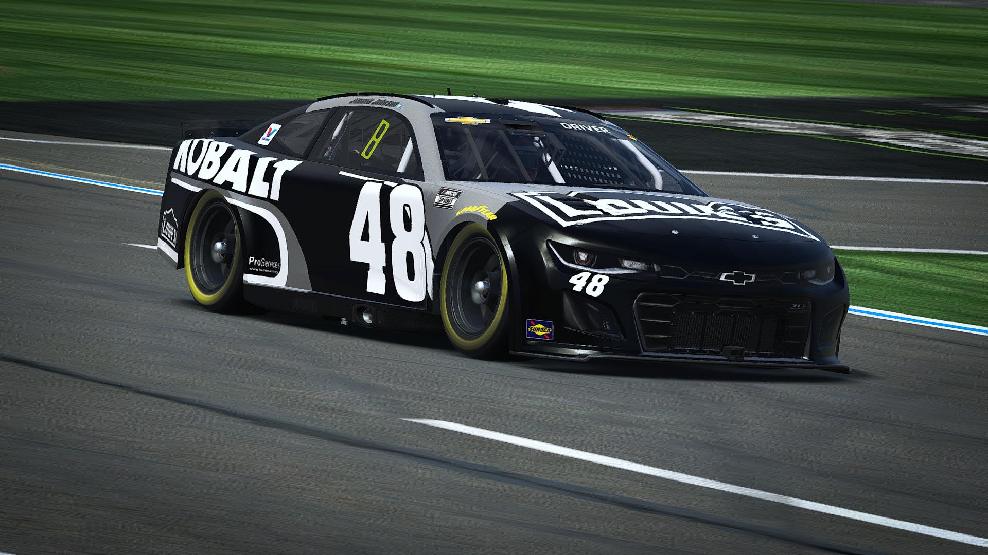 #48 2016 Jimmie Johnson Throwback Kobalt Lowes Cust Num by Noah ...