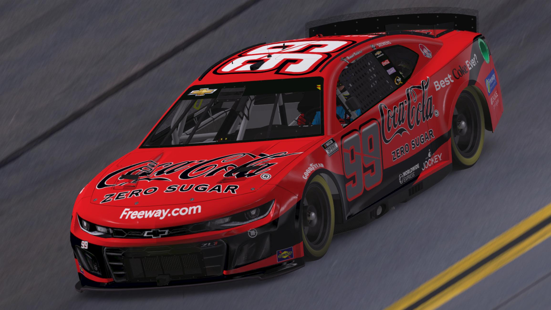 Daniel Suarez Trackhouse Racing Coca-Cola Zero Sugar by Mick J ...