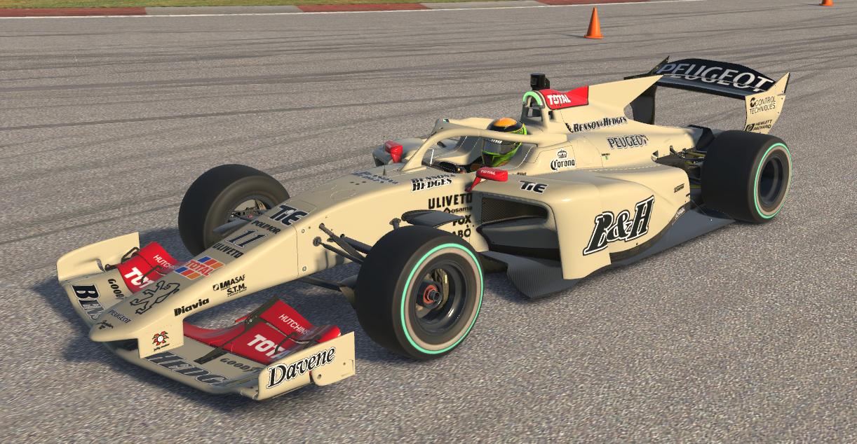 1996 Jordan 196 Rubens Barrichello by Matthew Ponto - Trading Paints