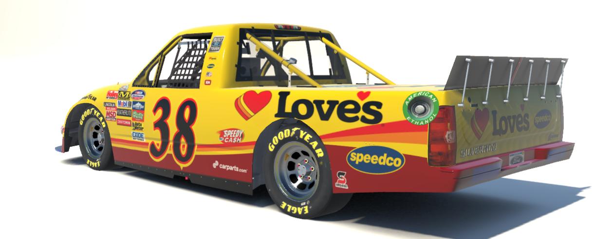 Loves Travel Stops - Silverado by John Rubino - Trading Paints