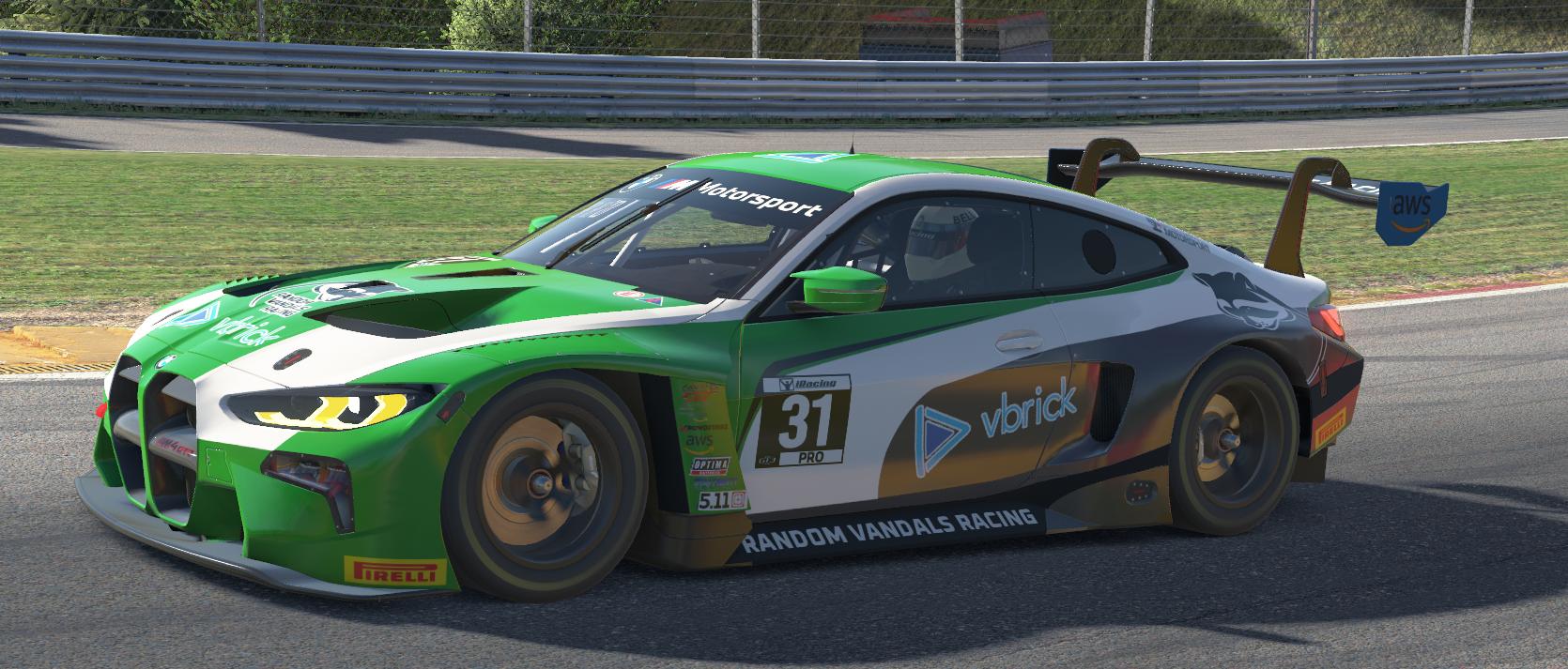 Random Vandals Green #99 GT3 by David Bell11 - Trading Paints