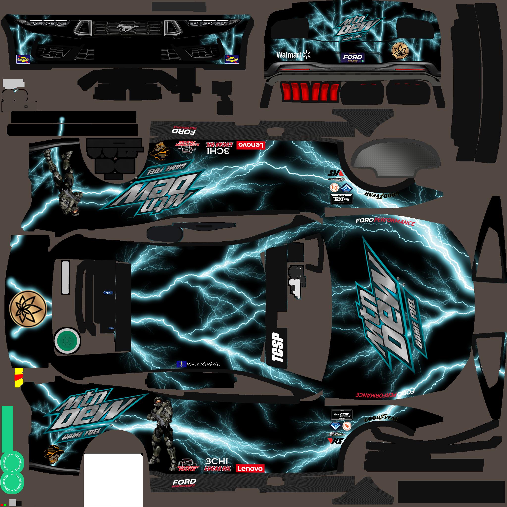 MTN DEW MASTER CHIEF by Michael Bell18 - Trading Paints