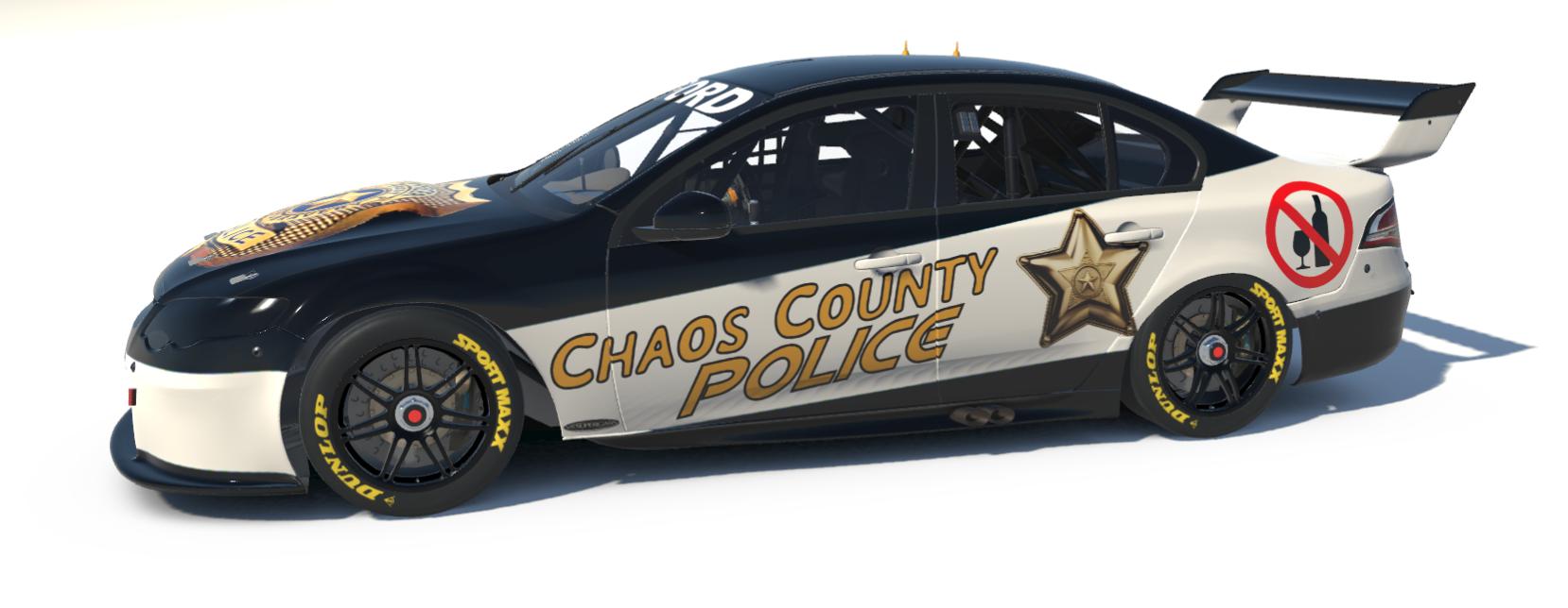 Chaos County Police Falcon number 2 by Scott Leitner2 - Trading Paints