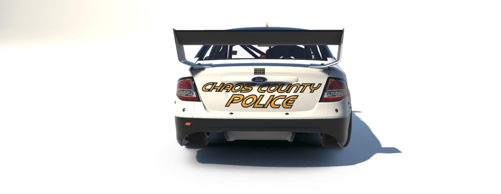 Chaos County Police Falcon number 2 by Scott Leitner2 - Trading Paints