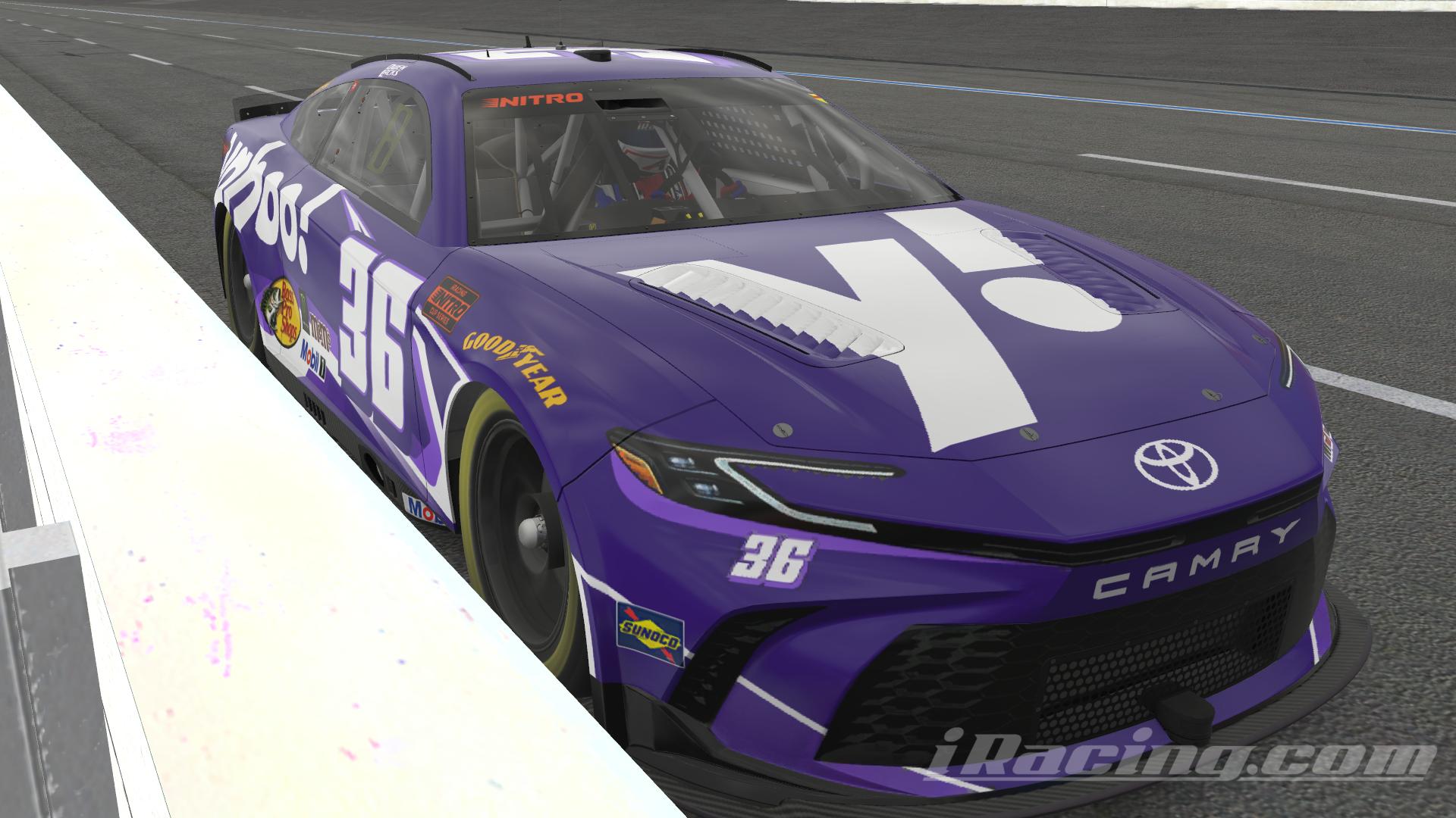 Owen Lacks Yahoo 36 Cup Toyota by Lukas Lewis - Trading Paints