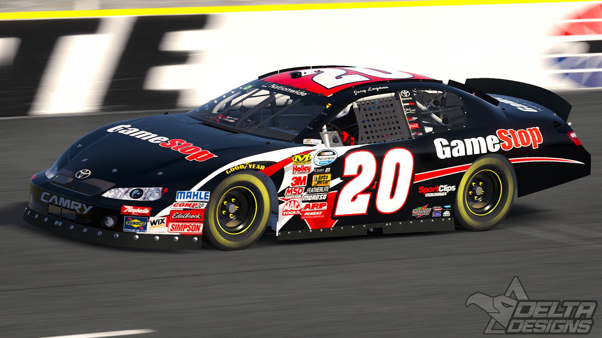 2009 Joey Logano "Gamestop" Nationwide series by Diego A Acuna ...