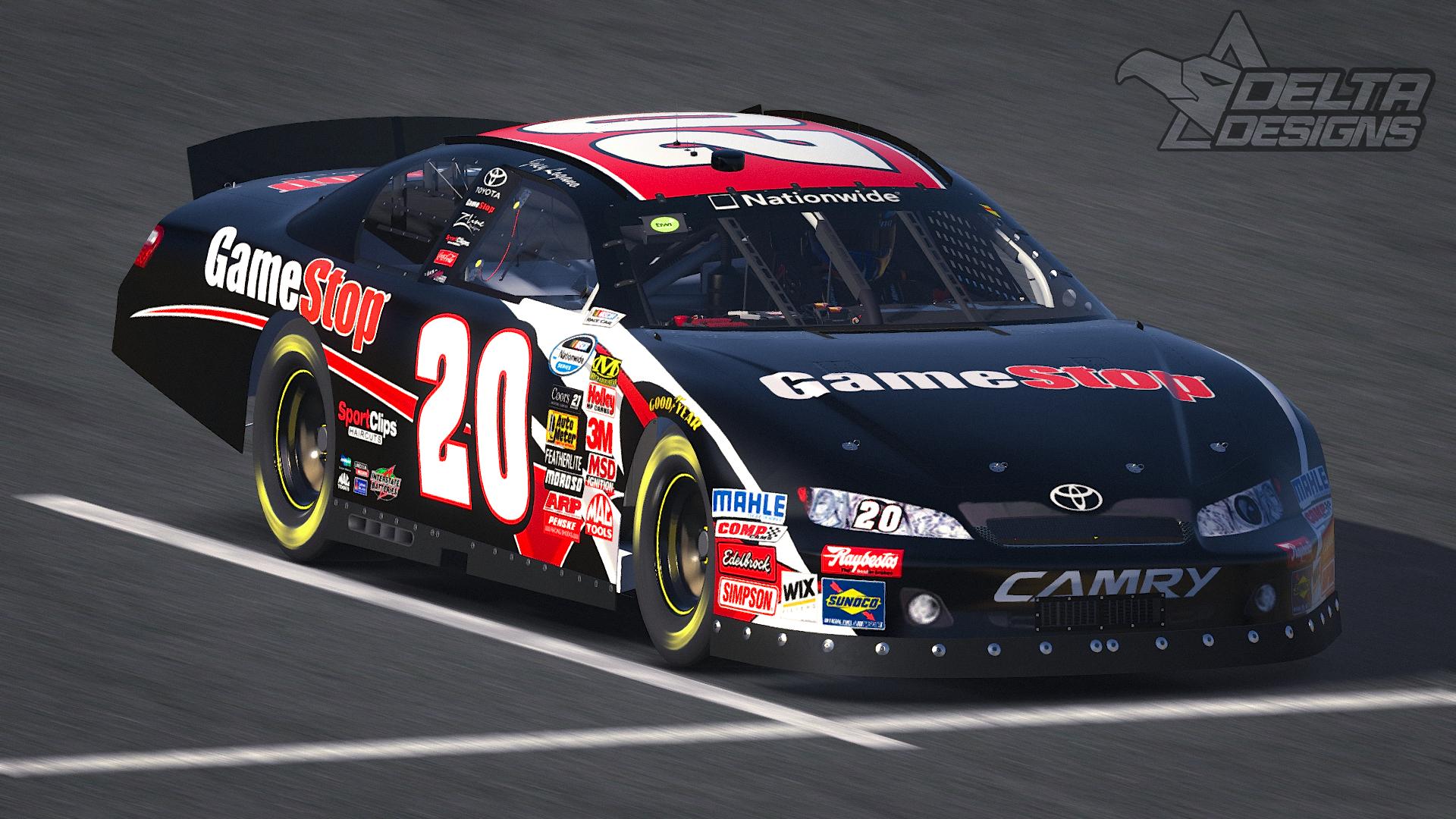 2009 Joey Logano "Gamestop" Nationwide series by Diego A Acuna ...