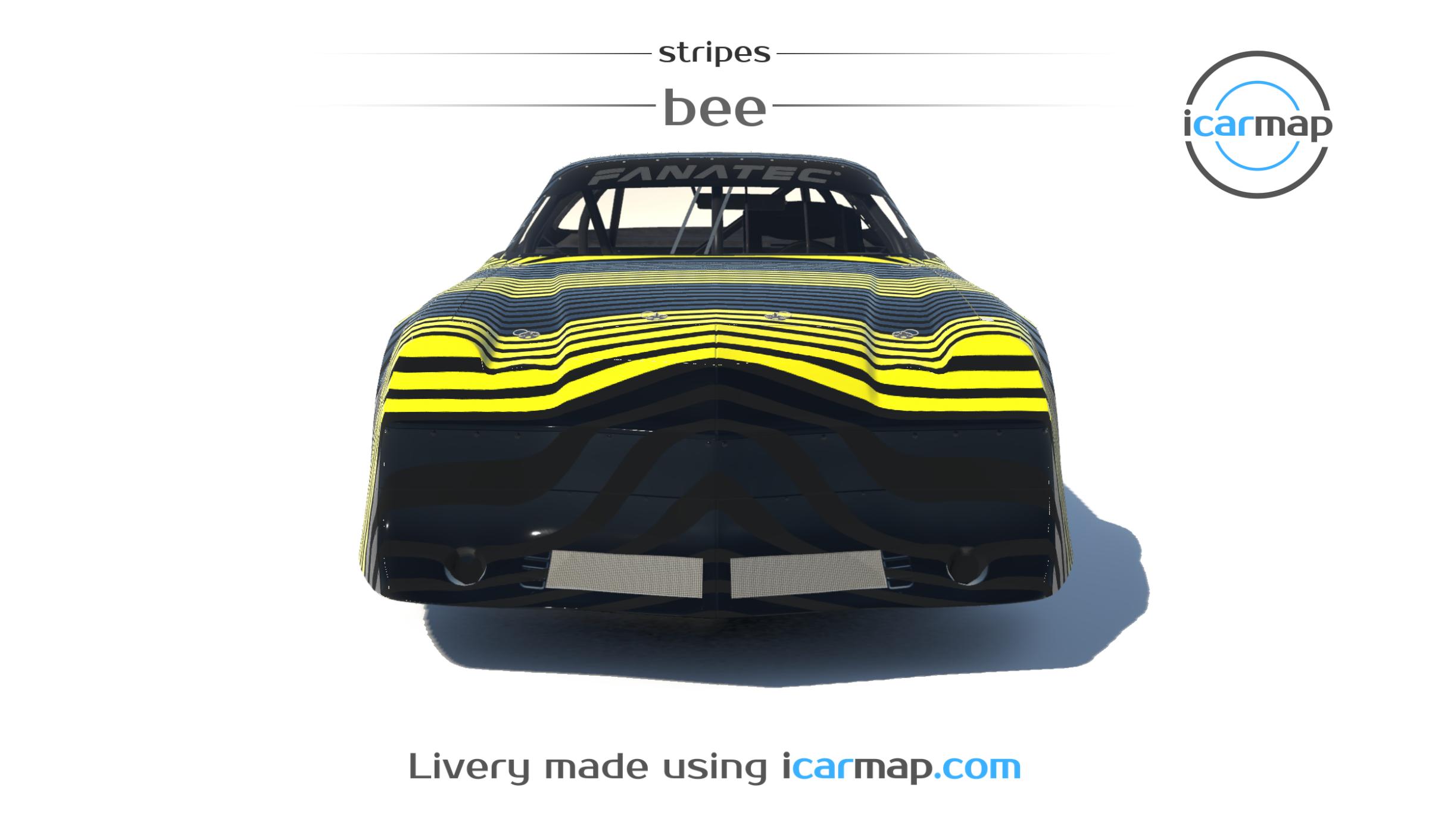 Stripes - Bee (Street Stock - Panther C1) by Will M. - Trading Paints
