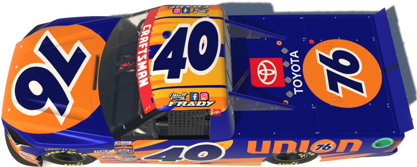 Matt Frady 76 union truck by Kale McClenny - Trading Paints