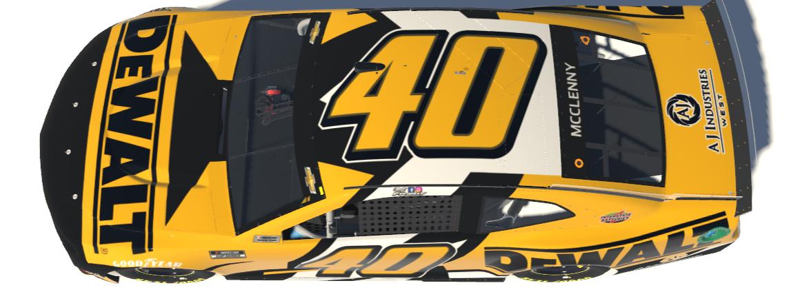 Matt Frady DeWalt Gen 6 by Kale McClenny - Trading Paints