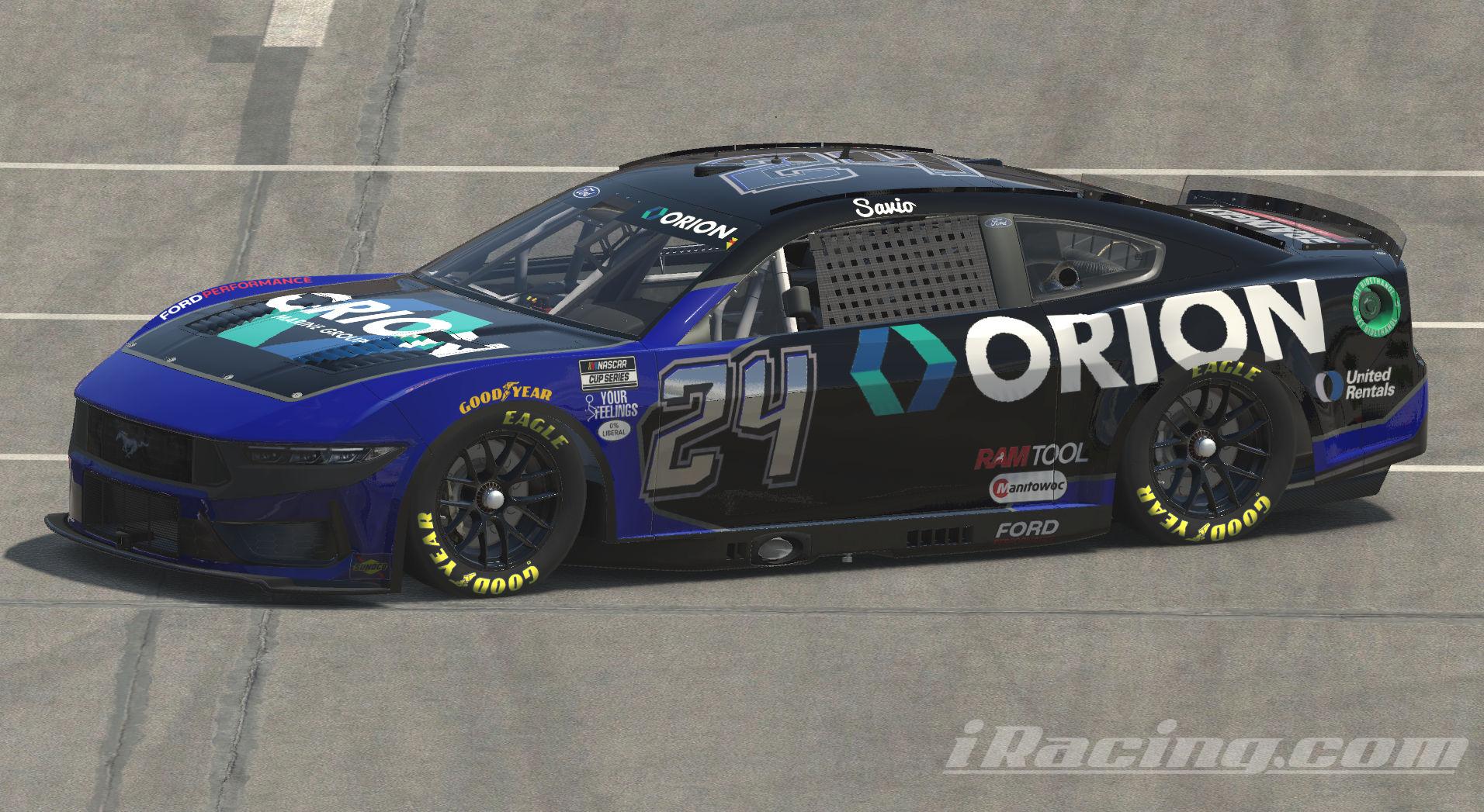 #24 ORION Ford Mustang Nextgen by Scott Van Ness - Trading Paints