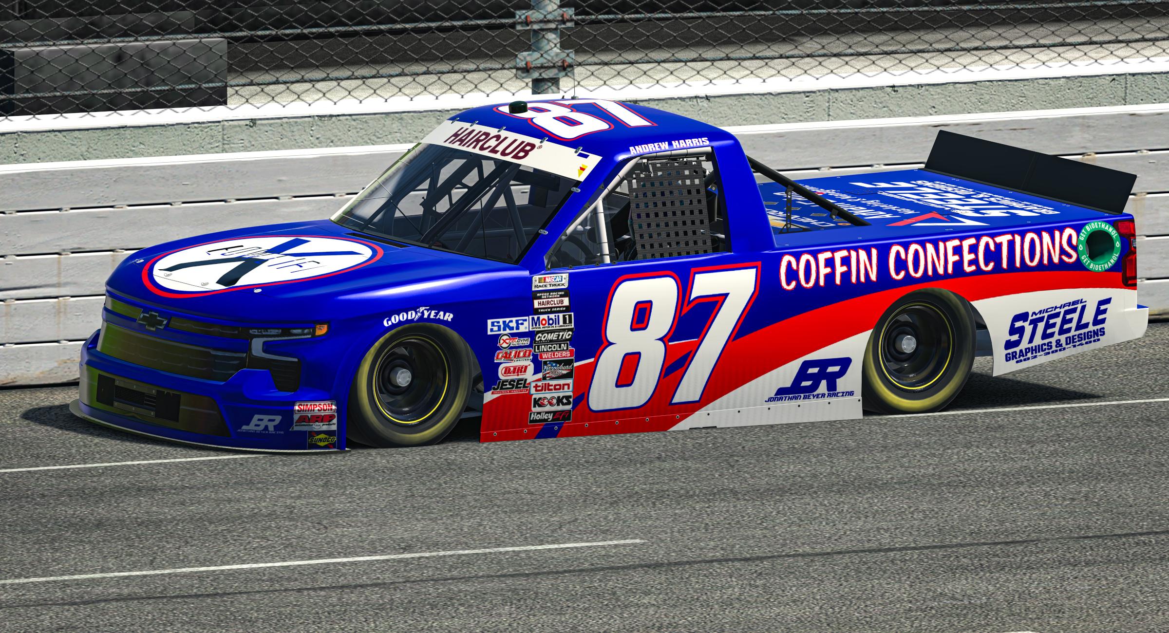 Andrew Harris-#87 by Michael J. Steele - Trading Paints