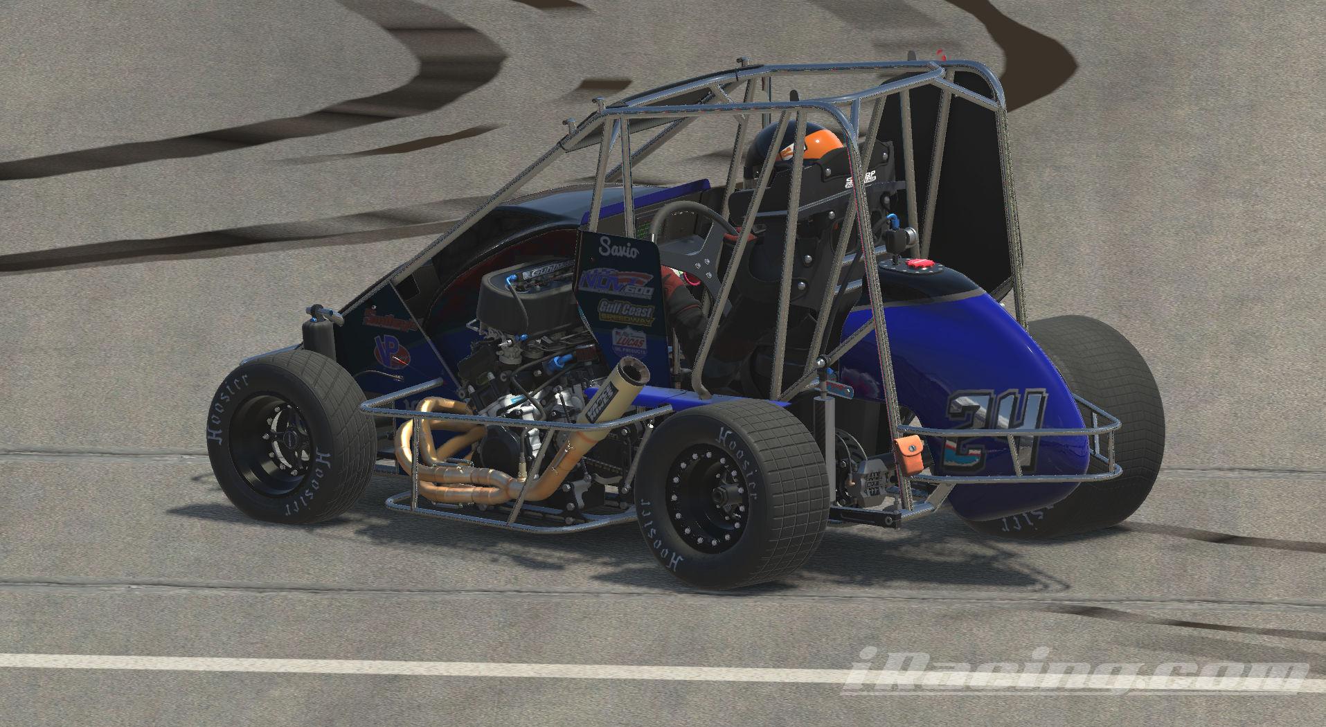 #24 ORION Dirt Micro Sprint (NON WING) by Scott Van Ness - Trading Paints