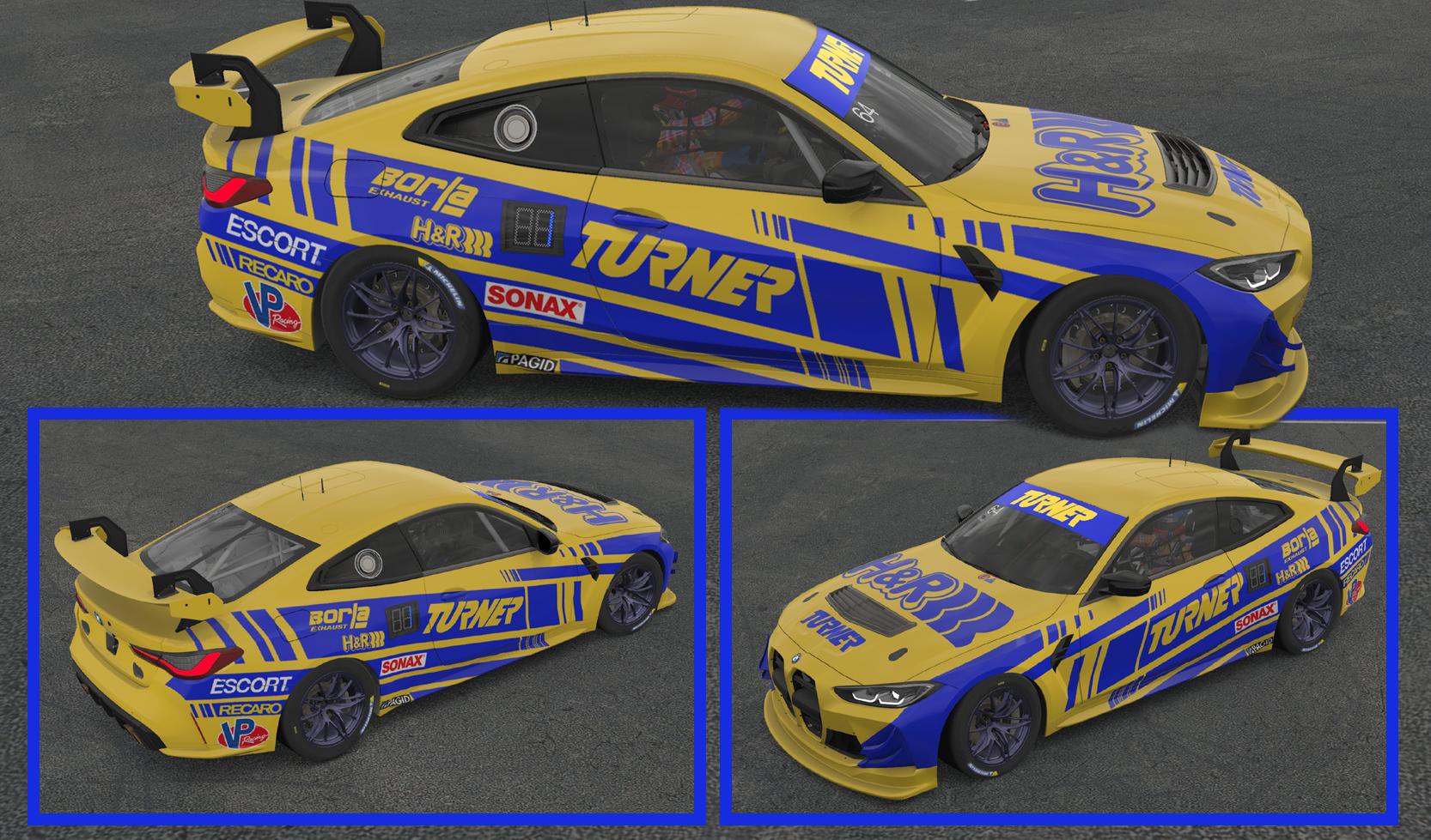 BMW GT4 New Turner by Clyde Coman - Trading Paints