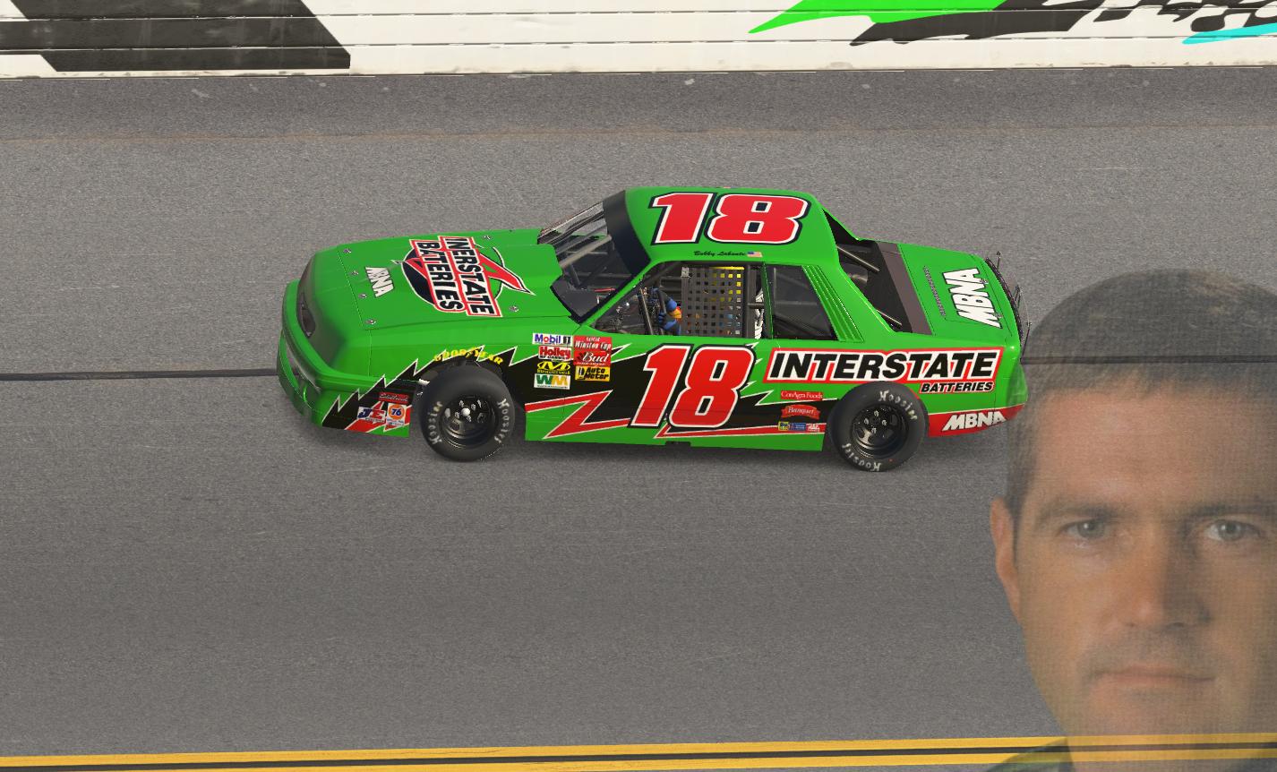 Bobby Labonte Interstate Batteries by Jordan Werth - Trading Paints