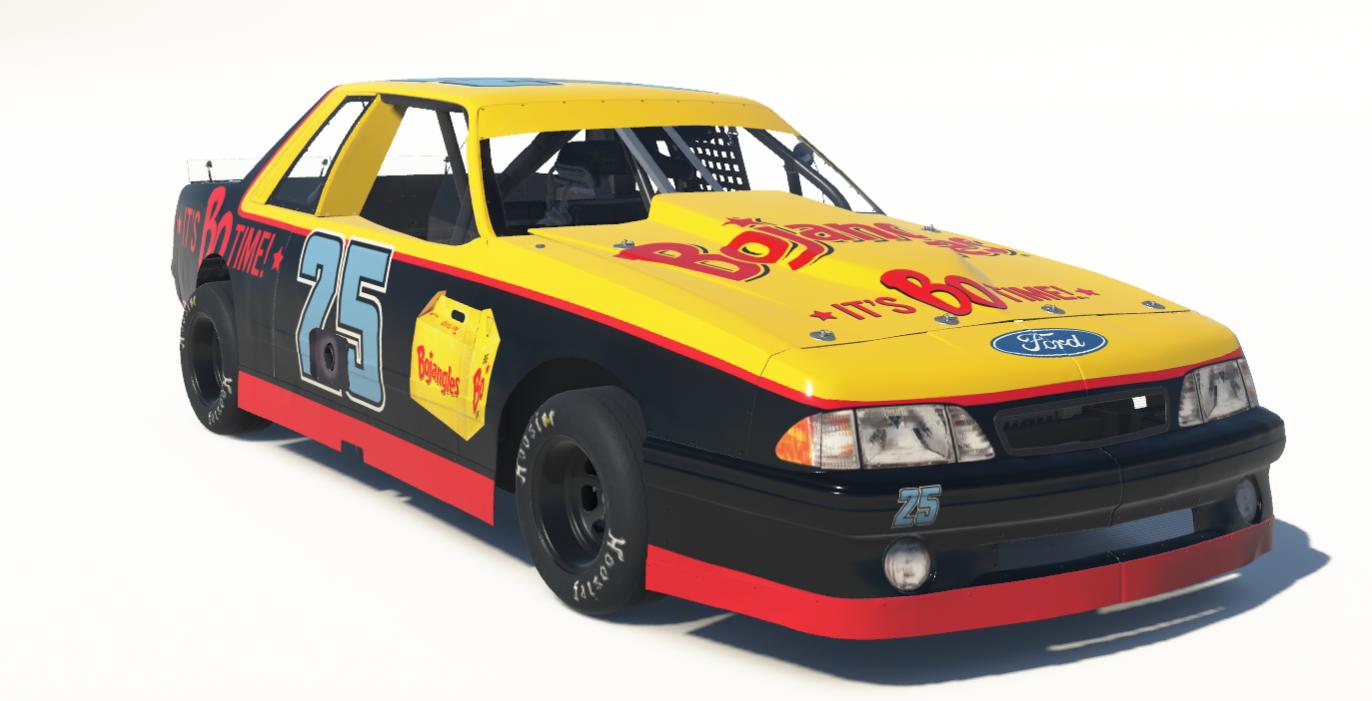 Bojangles Mustang Mini Stock by Scotty Hall - Trading Paints
