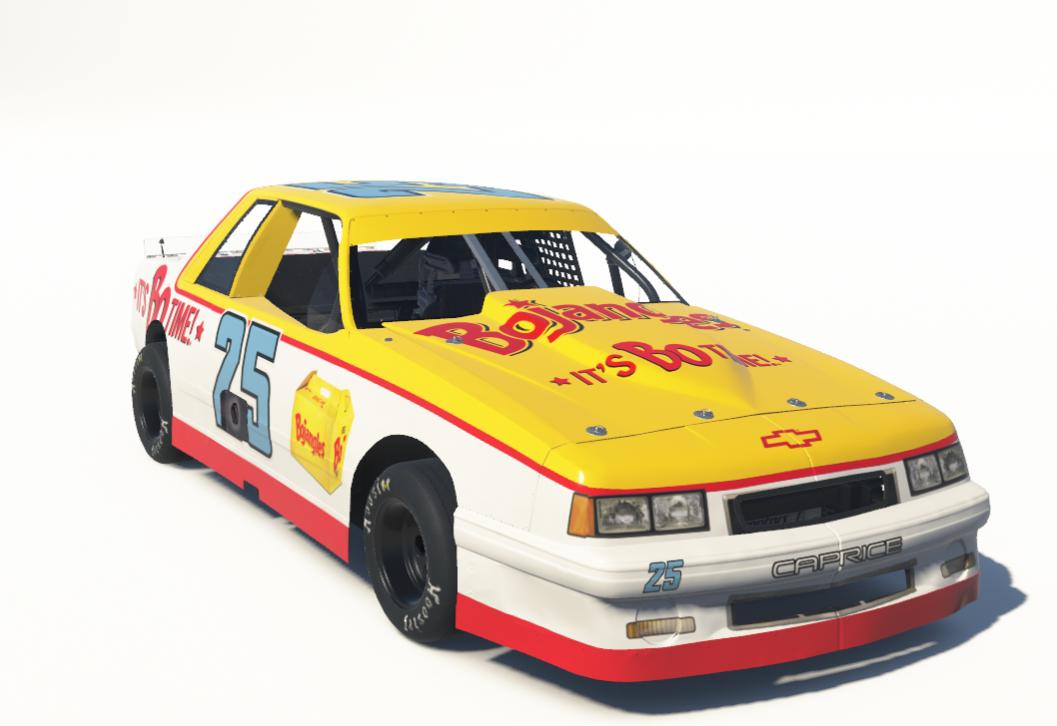 Bojangles Caprice Mini Stock by Scotty Hall - Trading Paints