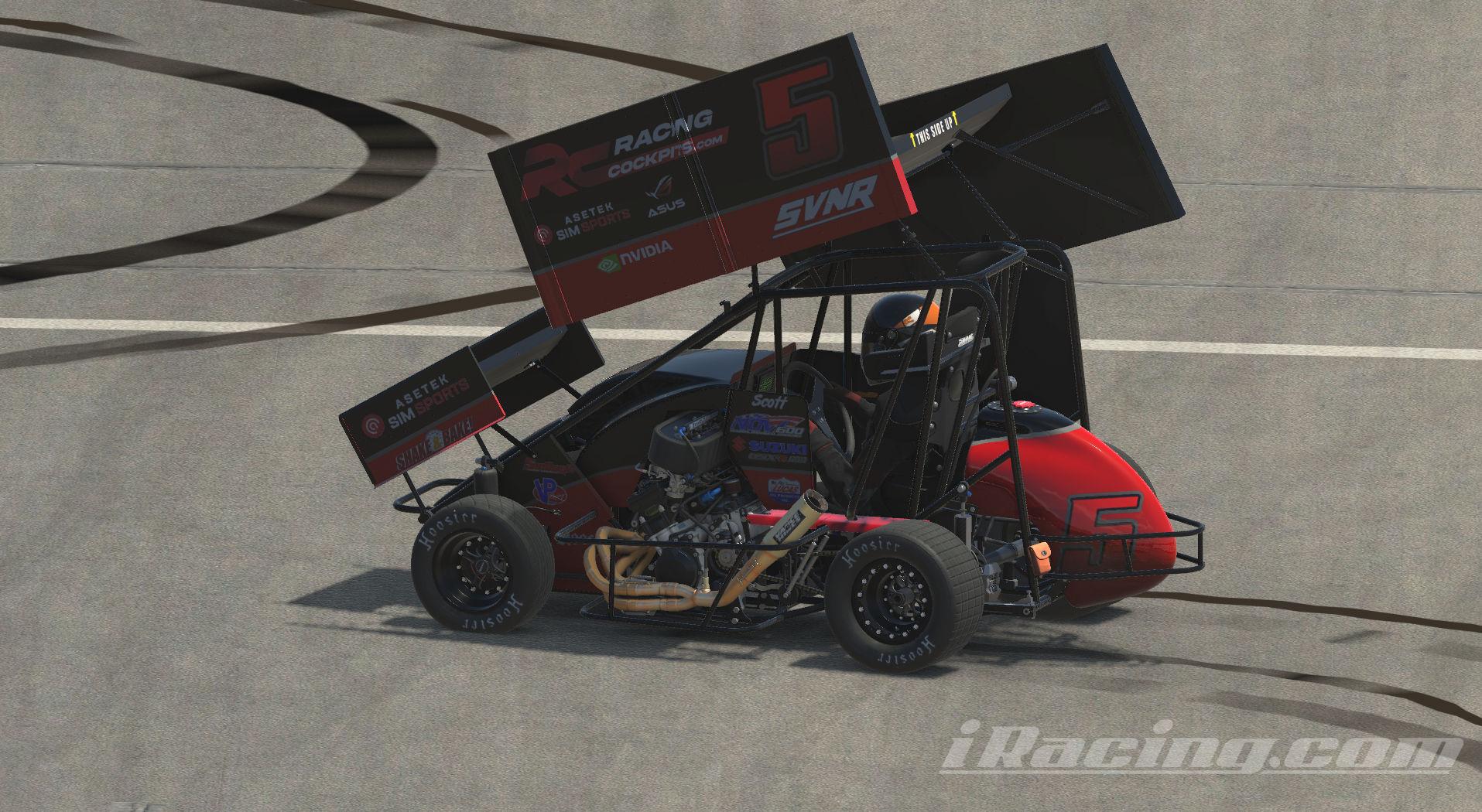 #5 RACING COCKPITS Dirt Micro Sprint by Scott Van Ness - Trading Paints