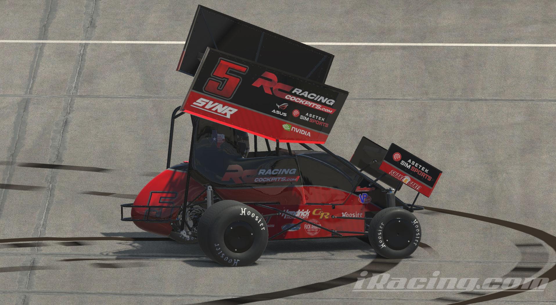 #5 RACING COCKPITS Dirt Micro Sprint by Scott Van Ness - Trading Paints